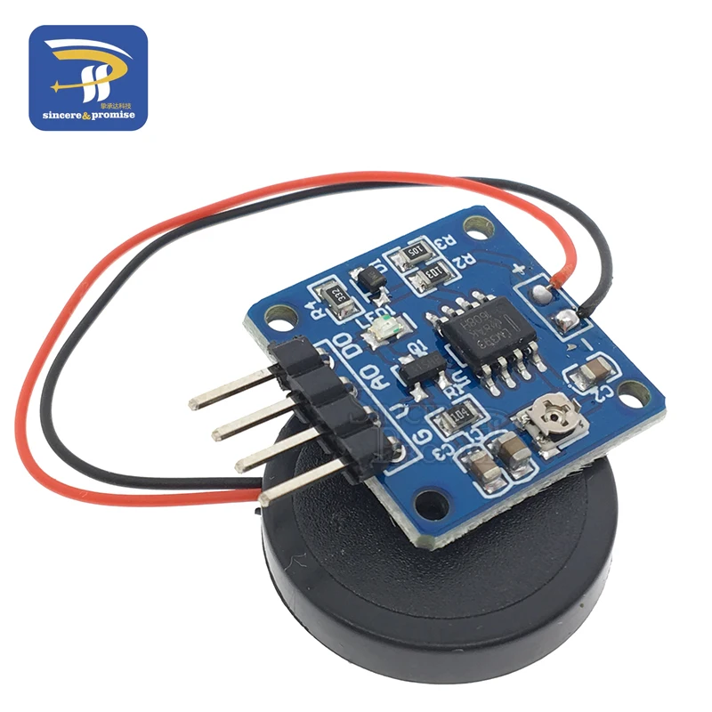 Generic Piezoelectric Shock Tap Sensor Vibration Switch Module ...