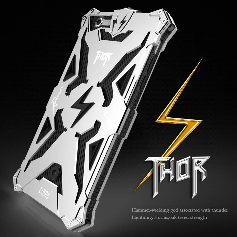 Simon Waterproof Shockproof Screw Metal armor case for iPhone 6 6s ...