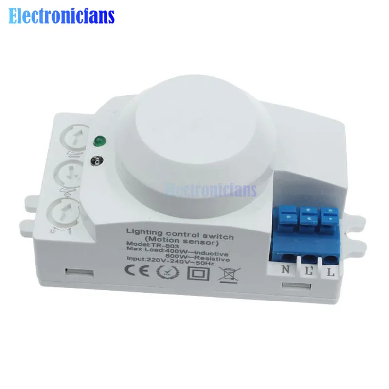 220V-AC-400W-5-8GHz-360-Degree-Microwave-Movement-Radar-Sensor-Switch ...