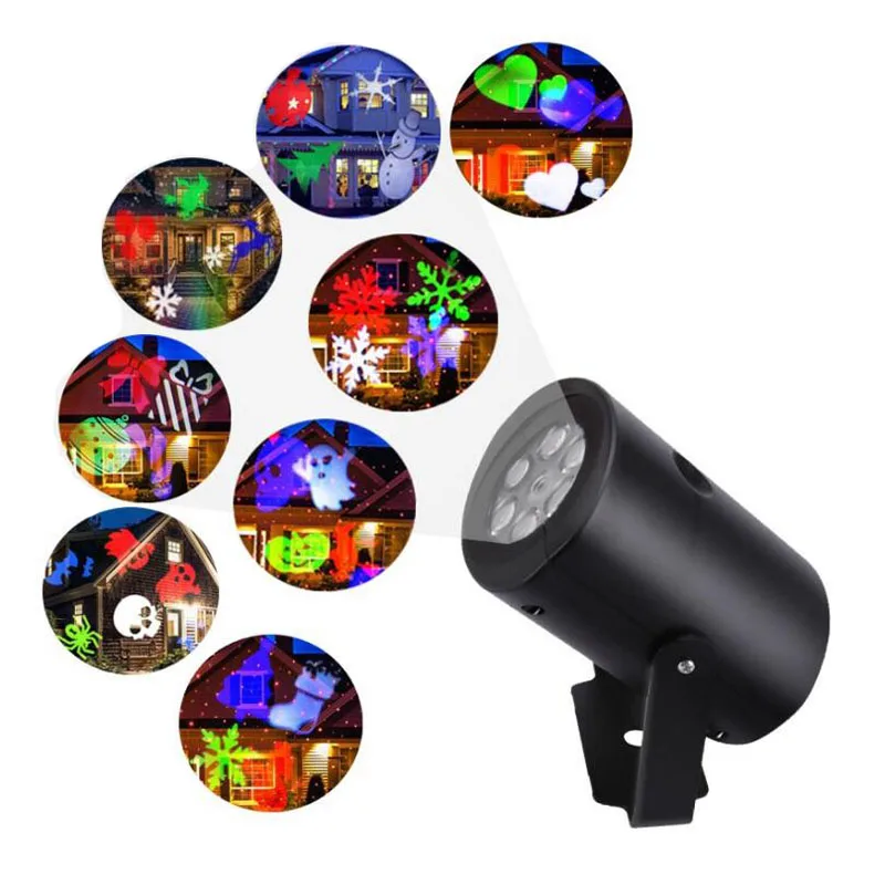 1 Pc 12 Pattern Projector Lights Automatic Map LED Projection Lamp ...