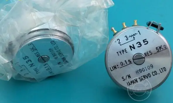 [VK] 일본 N35 5K 전도성 플라스틱 전위차계 각도 센서 샤프트 길이 15MM 스위치|switch|shaftshaft ...