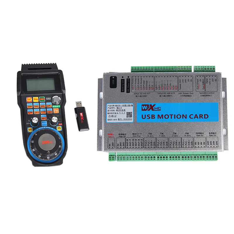 Whb04b-4+mk4-v Xhc 4 Axis Wireless Usb Mach3 Mpg And 4axis Mach3 Motion ...
