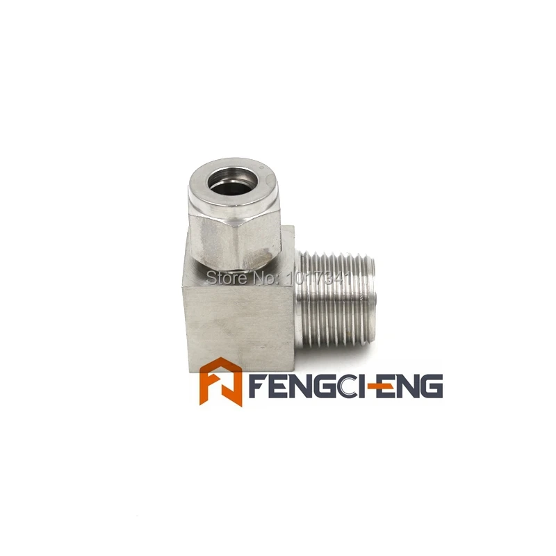 Stainless 90 Compression Adapter 1 2 NPT Male X 3 8 Compression stainless-90-compression-adapter-1-2-npt-male-x-3-8-compression