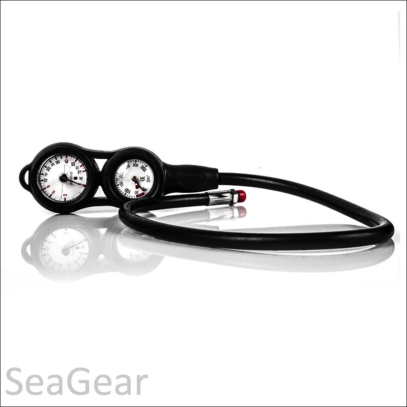 Free sipping SCUBA diving 3 Gauge Console with Max Depth Indicator and ...