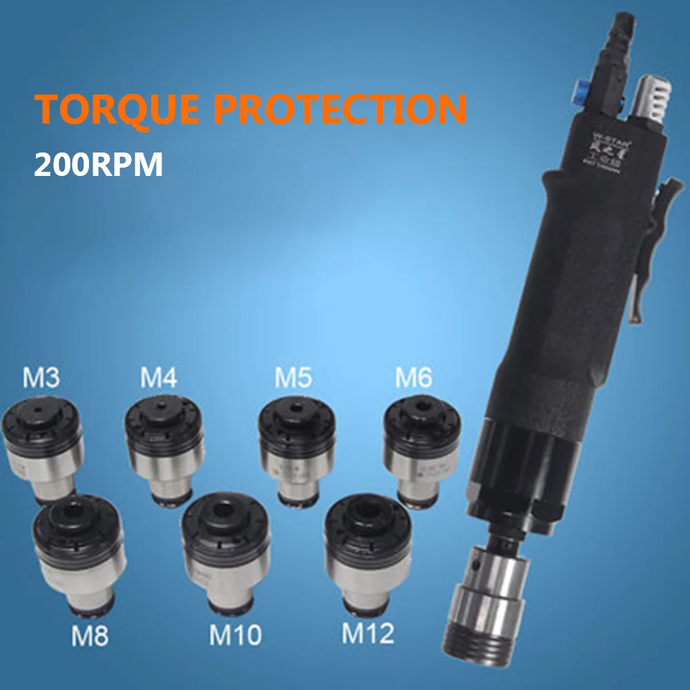 Self locking Pneumatic Tapping Machine 400rpm Drill Tapper Tool Torque ...
