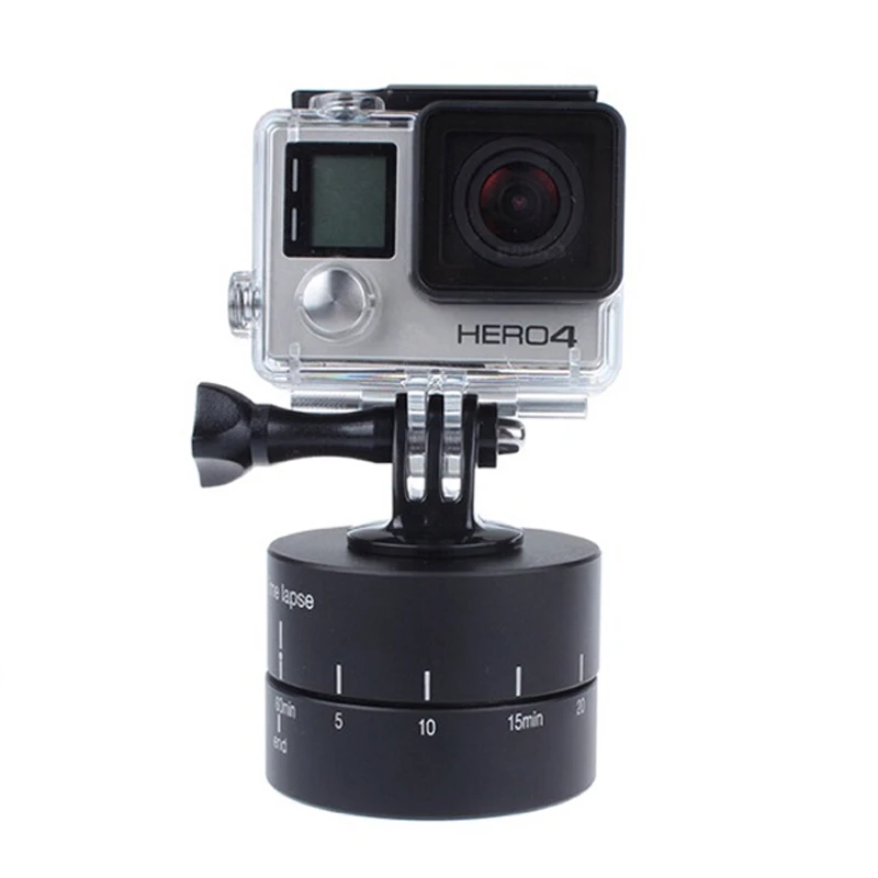 GoPro Time lapse Shooting 360 Rotating Stabilizer w/Adapter For GoPro ...