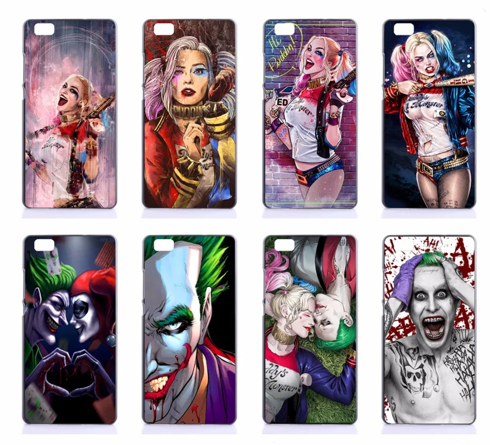 Suicide Squad Skull SUCKER FOR PAIN Harley Quinn Joker Pattern Hard PC ...