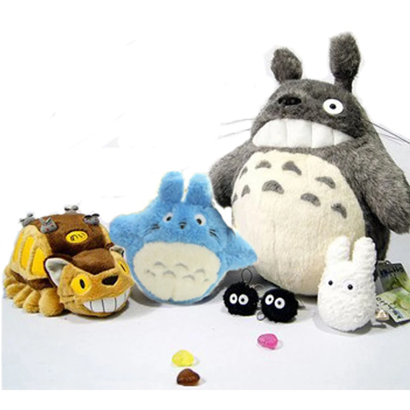 Anime My Neighbor Totoro Soft Plush Family Doll Set - KawaiiMerch.com