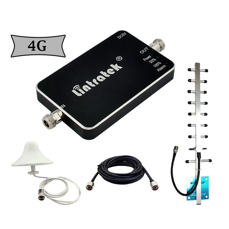 Lintratek 4G LTE 1800MHz Cell Booster 20dbm Amplificador Senal De ...