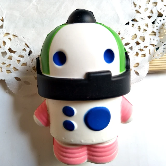 Kawaii Squishy Soft Cartoon Space Robot Scented Squishies Slow Rising ...