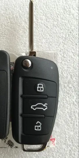 Para Refinar JAC coche S2 fob flip control remoto clave 433 mhz con la ...