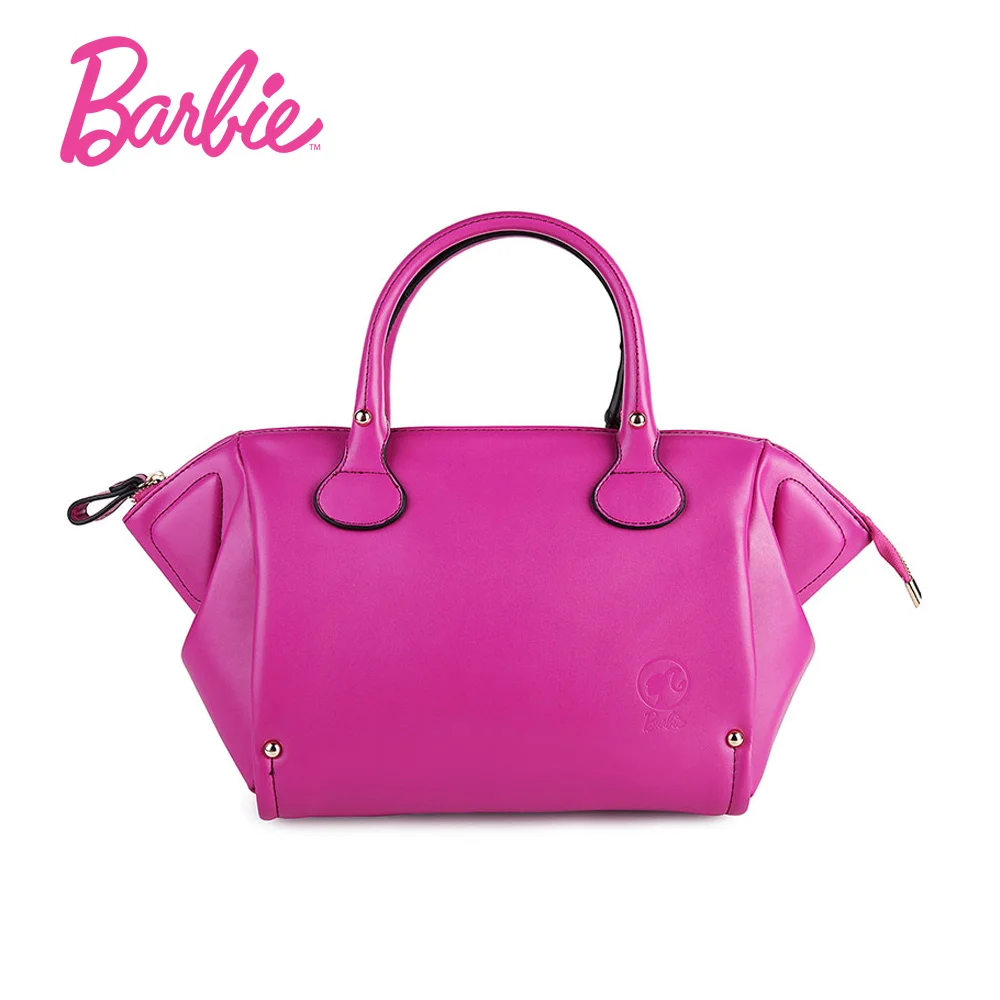 Barbie Women's handBags Extremely simple style purple PU Leather ladies ...