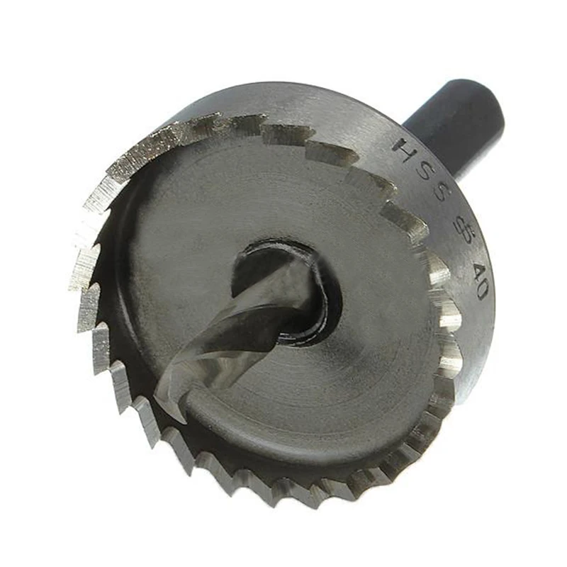 Hole Saw Tooth HSS Steel Hole Saw Drill Bit Cutter Tool for Metal Wood ...