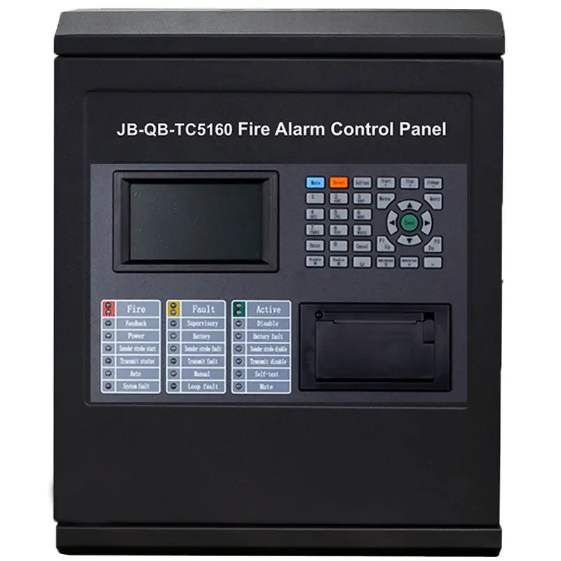 TC Addressable fire alarm control panel intelligent FACP only a loop ...