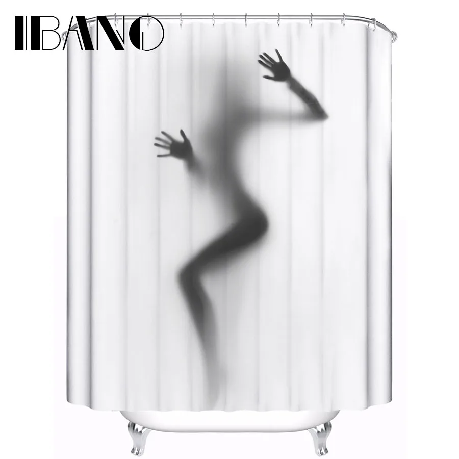Bath Shower Curtain Sexy Customized Shower Curtain Waterproof Polyester
