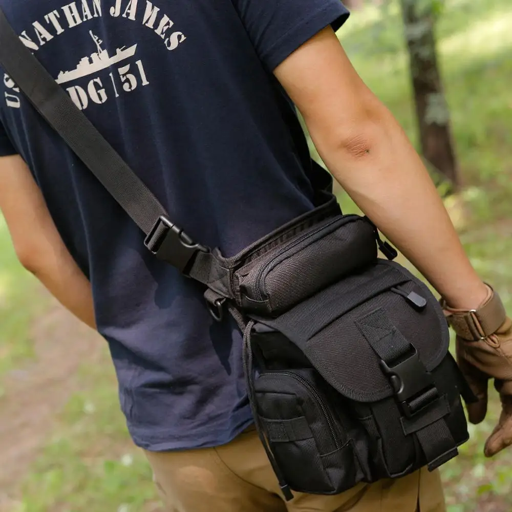 Multifunctional Military Tactical Drop Leg Bag Tool Fanny Thigh Pack ...