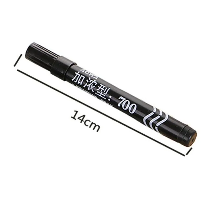 Black Ink Token Pen Waterproof Plastic Marker Pen Pencil Gardening ...