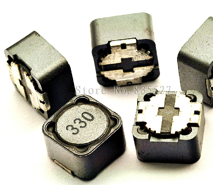10 unids/lote inductores blindados 12*12*7 33UH SMD Inductores de ...