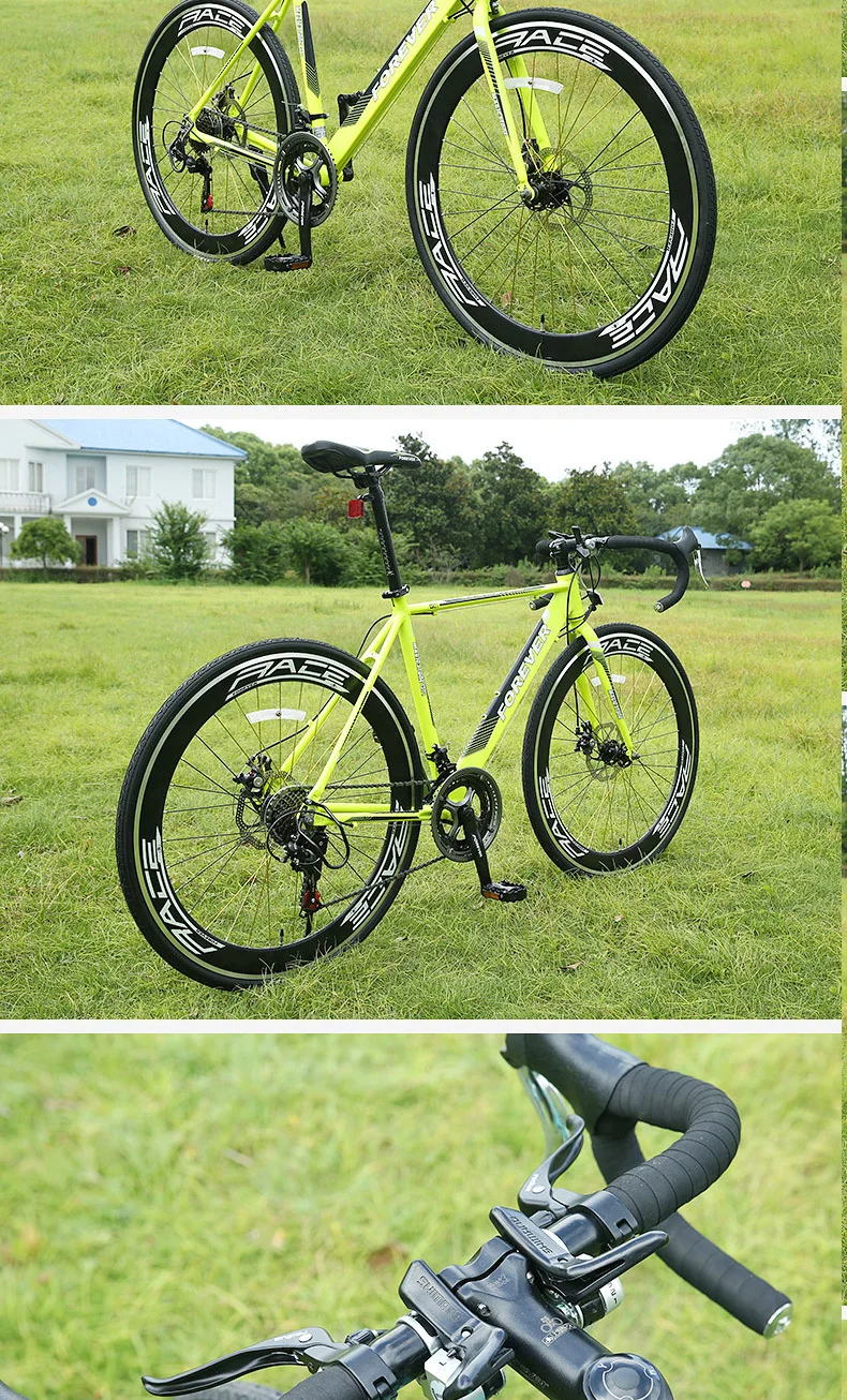 New Brand Road Bike 14 Speed Bicycle 700cc Wheel Aluminum Alloy Frame ...