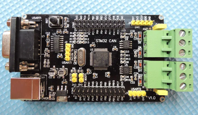 Free shipping CAN development board CAN development board / double CAN ...