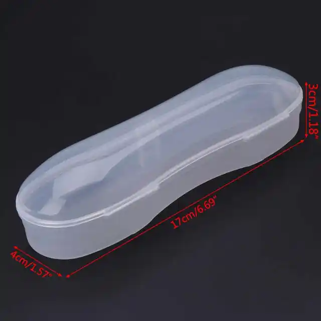 Rotatable Swimmming Goggle Packing Box Plastic Case Transparent Swim ...