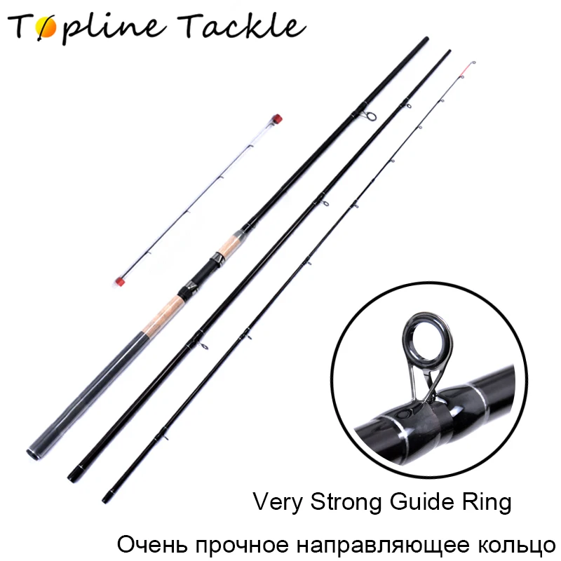 ToplineTackle 99% Carbon3.6m 3.9m 3 Section Soft Lure Fishing Rod 2mm ...