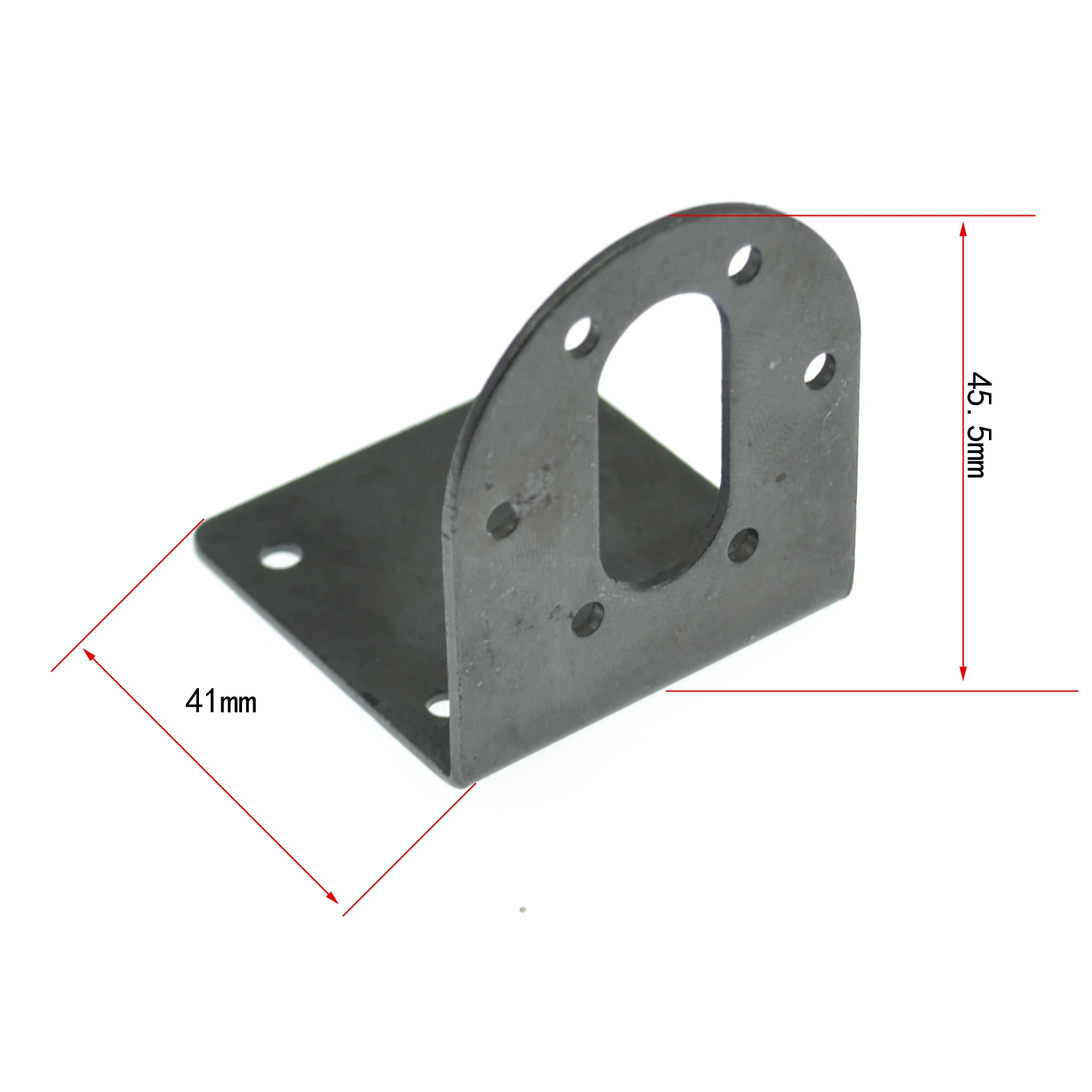 37mm geared motor fixing bracket with 6mm shaft size.