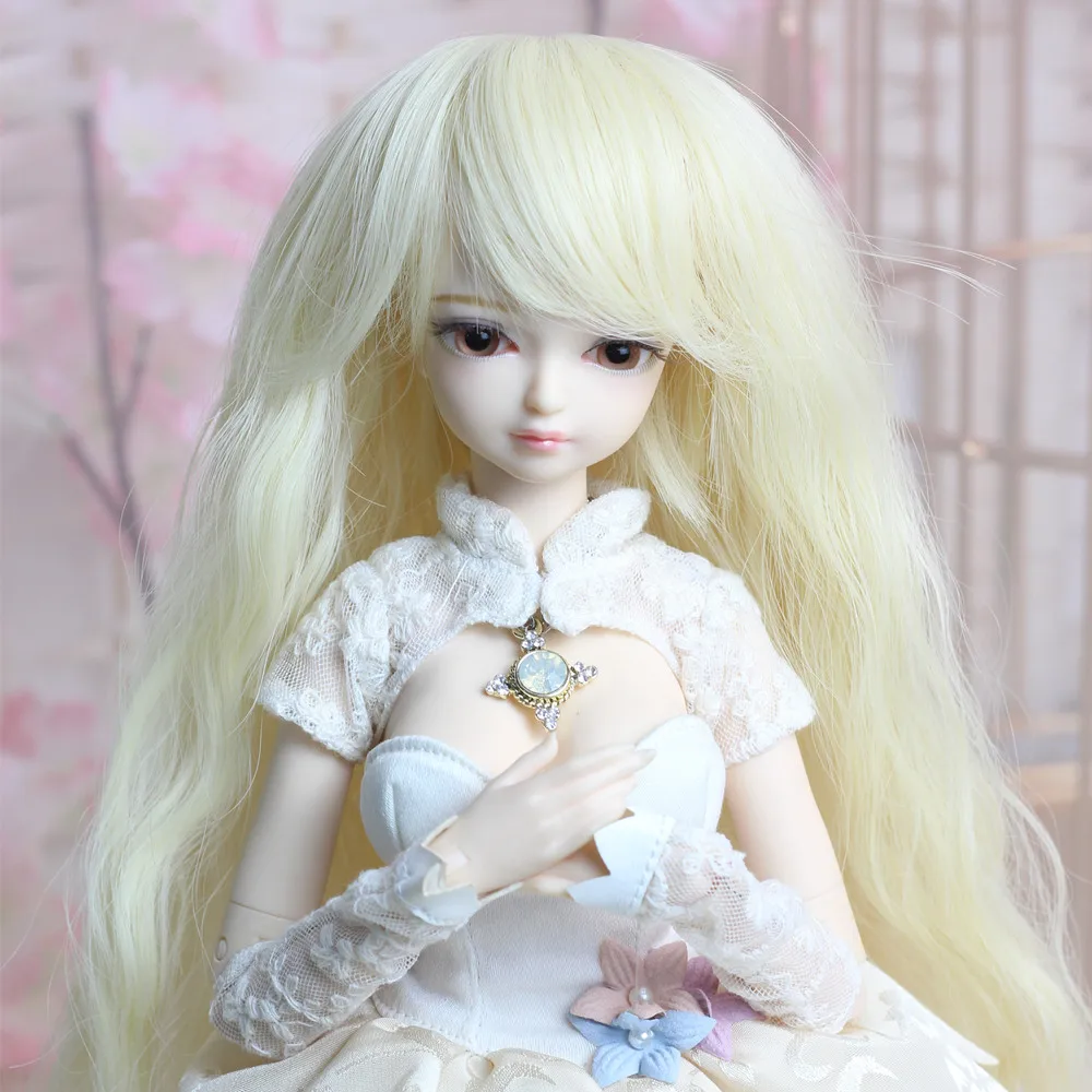 1/4 BJD doll Joint Body with makeup White Skin including clothes 45cm ...