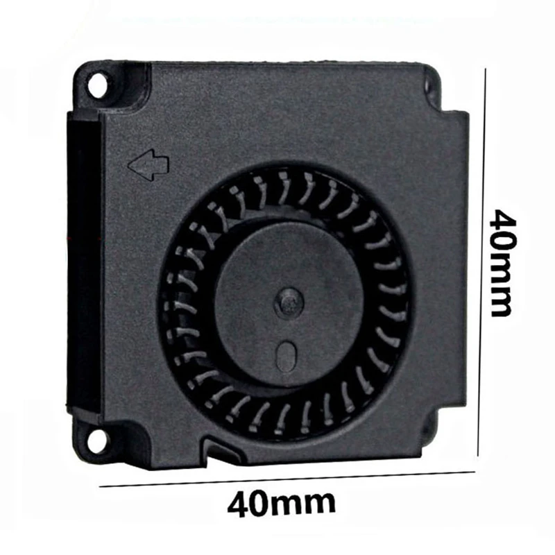 original DC5V 12V 24V 4CM 4010 Durable Turbo Blower Double Ball 3D ...