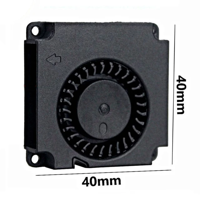 original DC5V 12V 24V 4CM 4010 Durable Turbo Blower Double Ball 3D ...