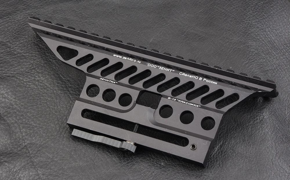 Tactical Ak 47 74 Rifle Red Dot Scope Qd Side Mount Base Picatinny Rail ...