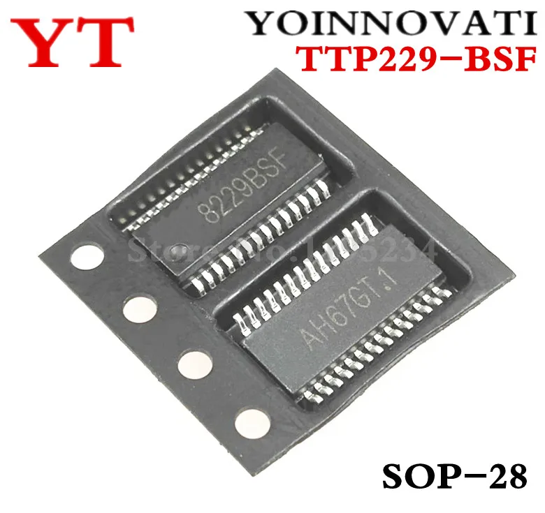 Free Shipping 10pcs Lot Ttp229 Bsf Ttp229 B Ttp229 8229bsf Ssop28 16 Ic Best Quality In