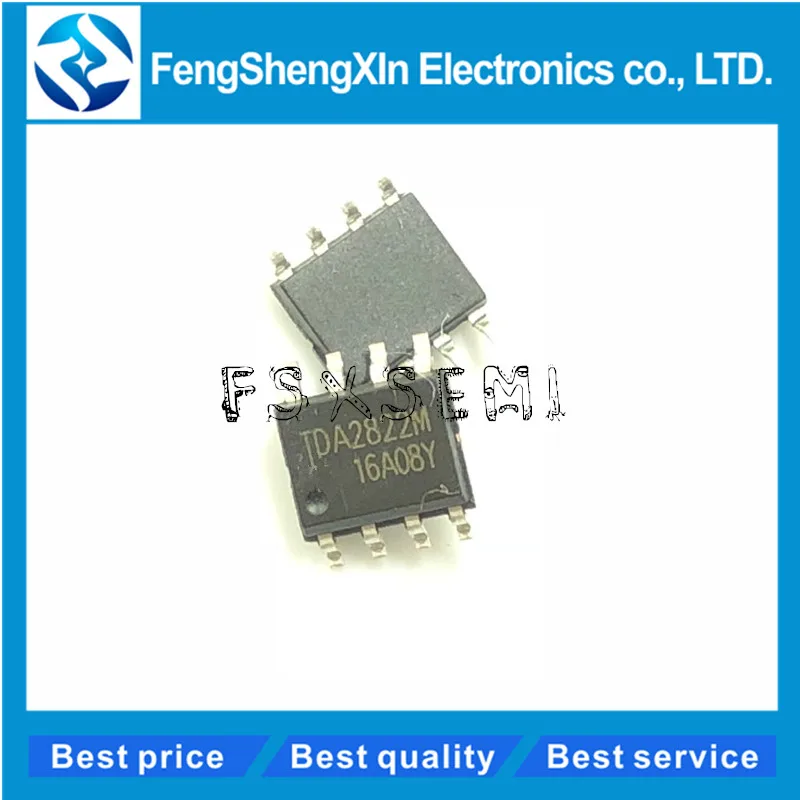 10pcs/lot New TDA2822M TDA2822 9 12V SOP 8 DUAL LOW VOLTAGE POWER ...