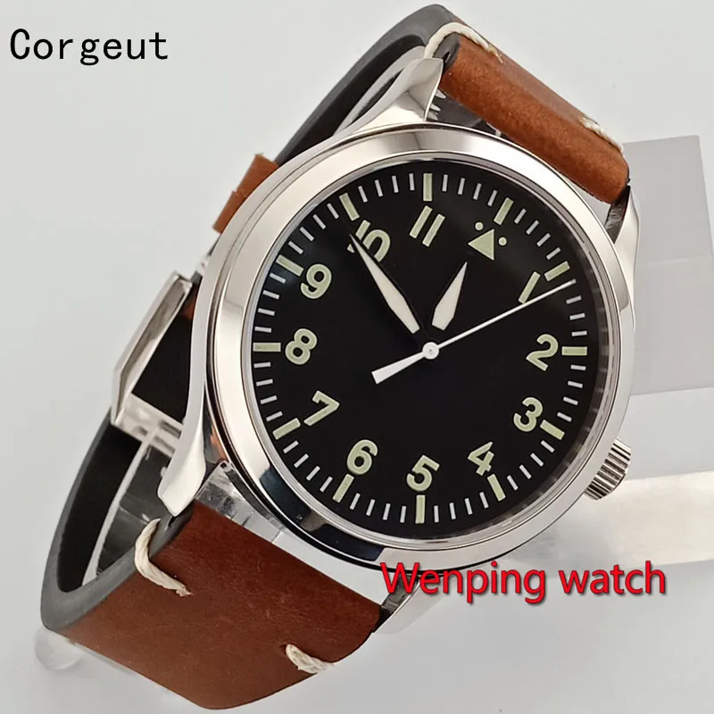 Corgeut-42mm-Black-Dial-Automatic-Casual-Sport-Novelty-Luxury-Dress ...