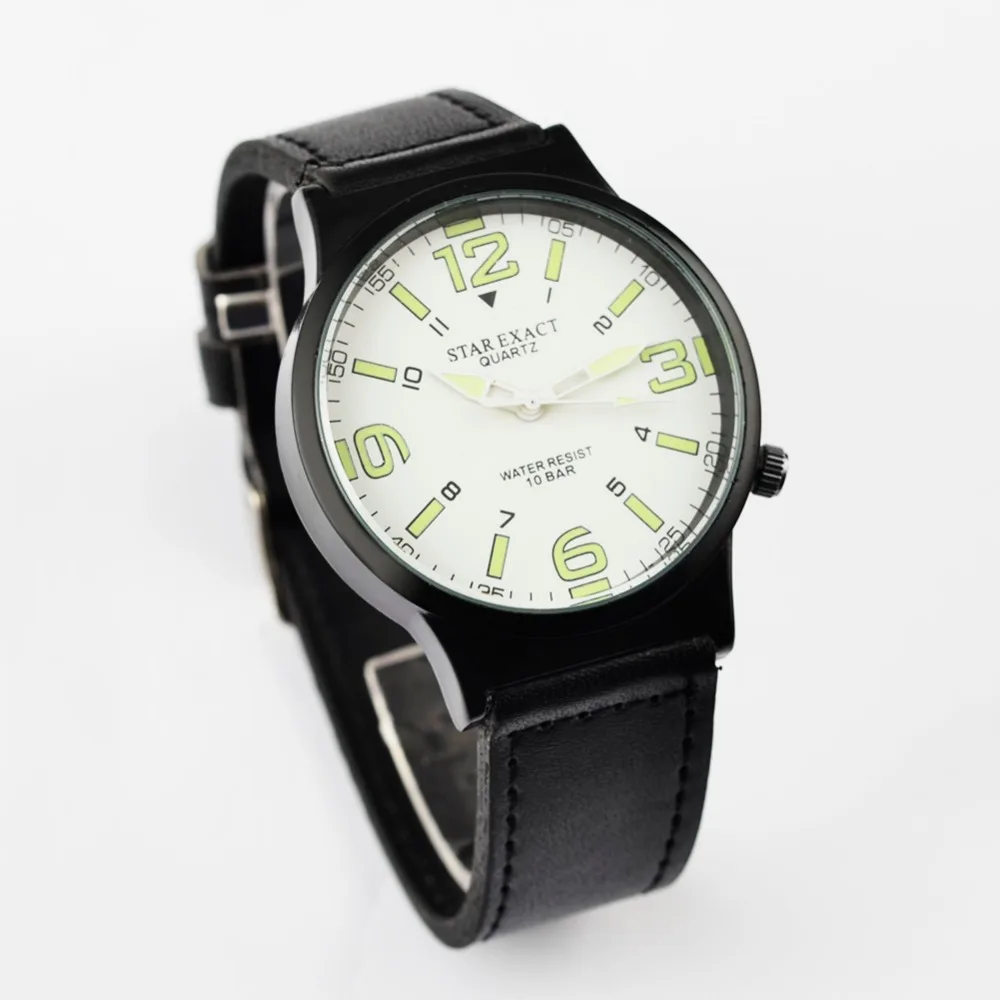 STAR EXACT Brand Luminous Watch Men Watch Luxury Famous Quartz ...