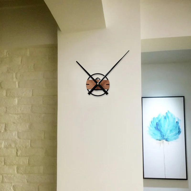 Горячая Распродажа Качественные большие бесшумные кварцевые Diy настенные часы механизм ручной