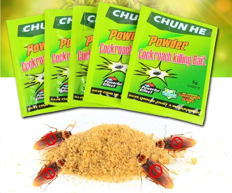5packs Effective Cockroach Killing Bait Medicine Insecticide Cockroach Killer Pest Control Idea
