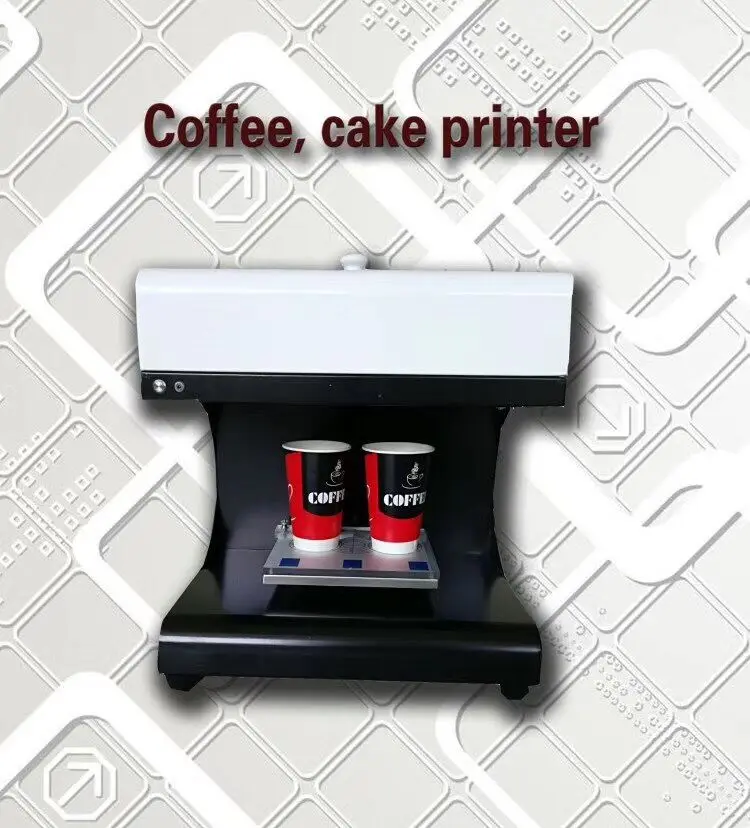 Latte art printing machine,diy the coffee with your own image,wifi ...