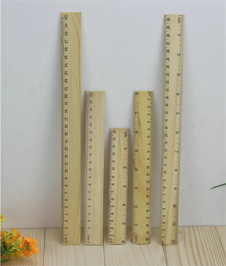 400 pcs 20cm 30cm Restoring Ancient Ways Japan Korea Wooden Ruler ...