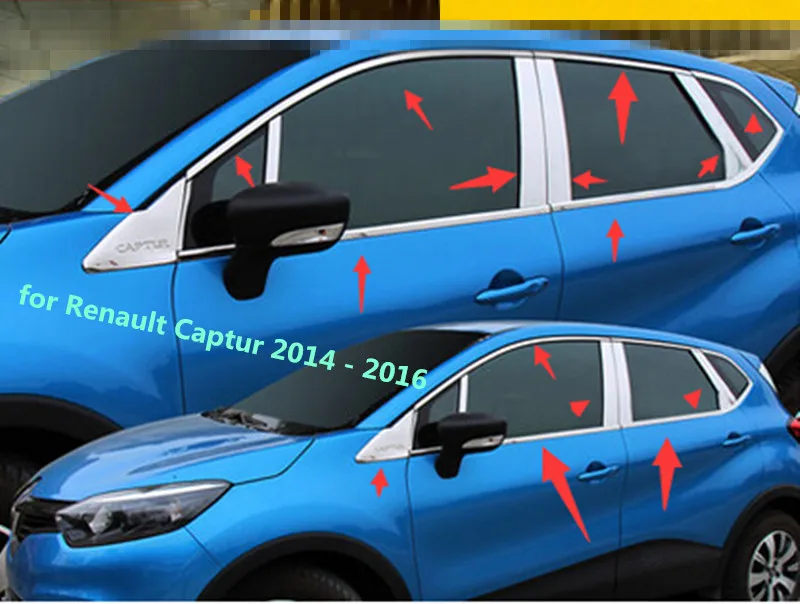 window frame/cover/trim,stainless steel,great (up+down+front trinagle ...