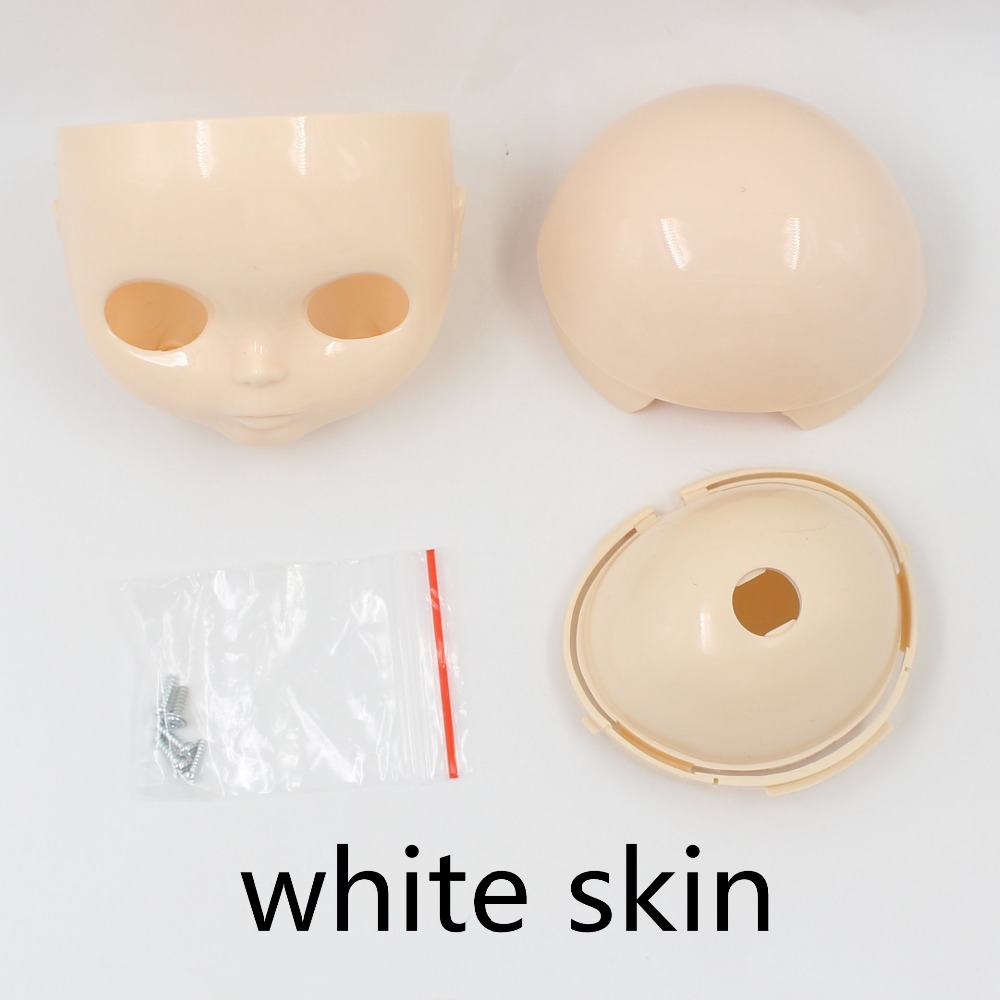 Neo Blythe Doll Faceplate Set with Bald Scalp, Dome & Screws | This Is ...