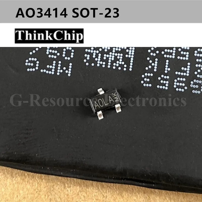 50pcs-AO3414-A0LA-X0RB-SOT-23-N-Channel-SMD-mosfet-transistor-New ...