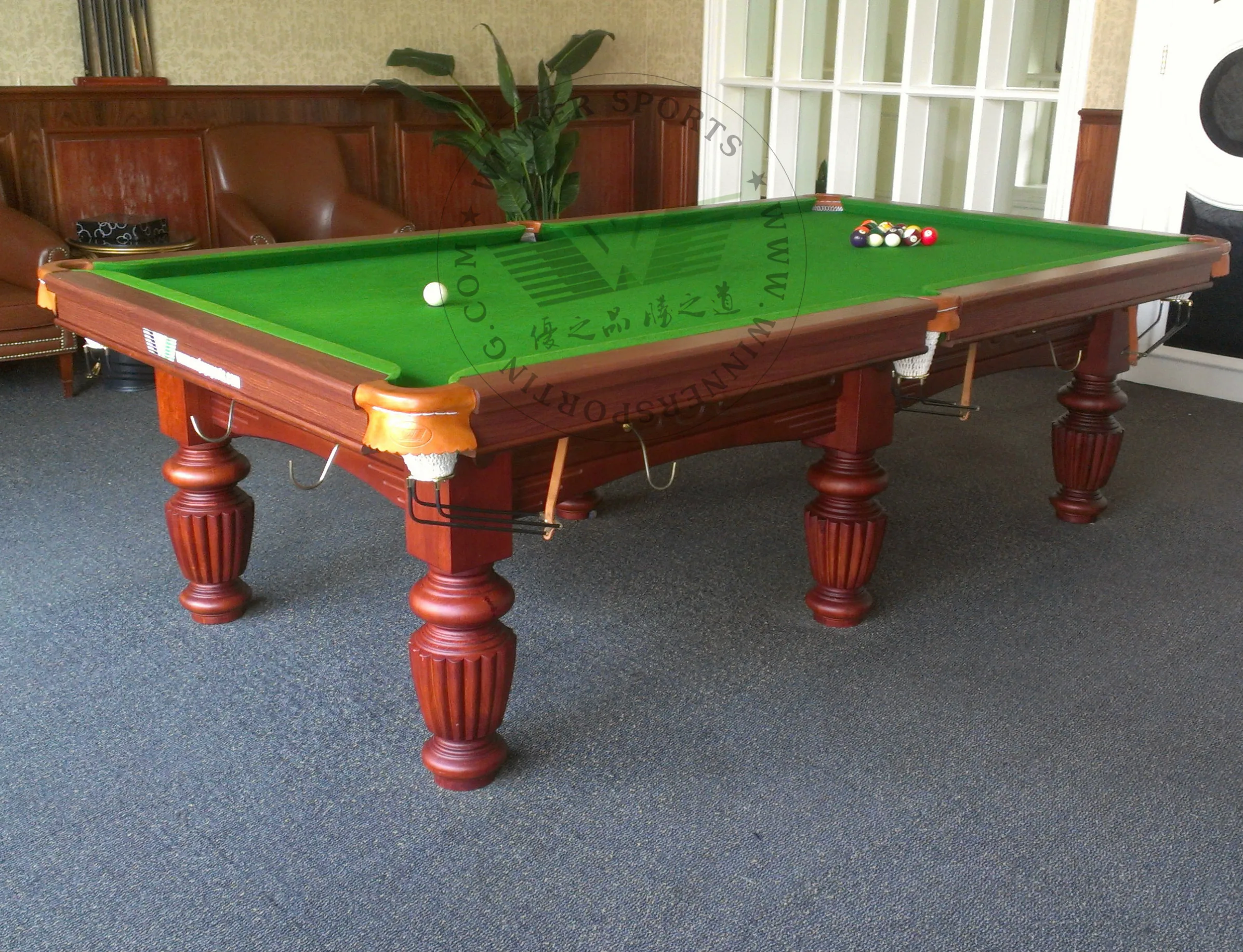 Wu9002-luxury-snooker-table-advanced-standard-pool-table-black-chinese ...