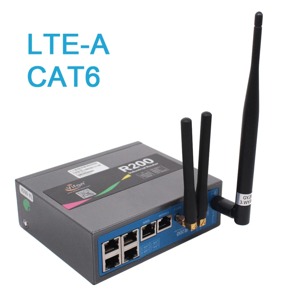 Support Carrier Aggregation 802.11AC Gigabit Ethernet LTE-A Cat6 ...