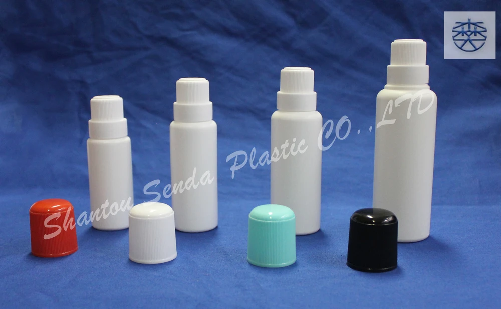 Free Shipping! 20pcs/lot Powder Jars, Hdpe Bottle 50ml, Bottles Plastic ...