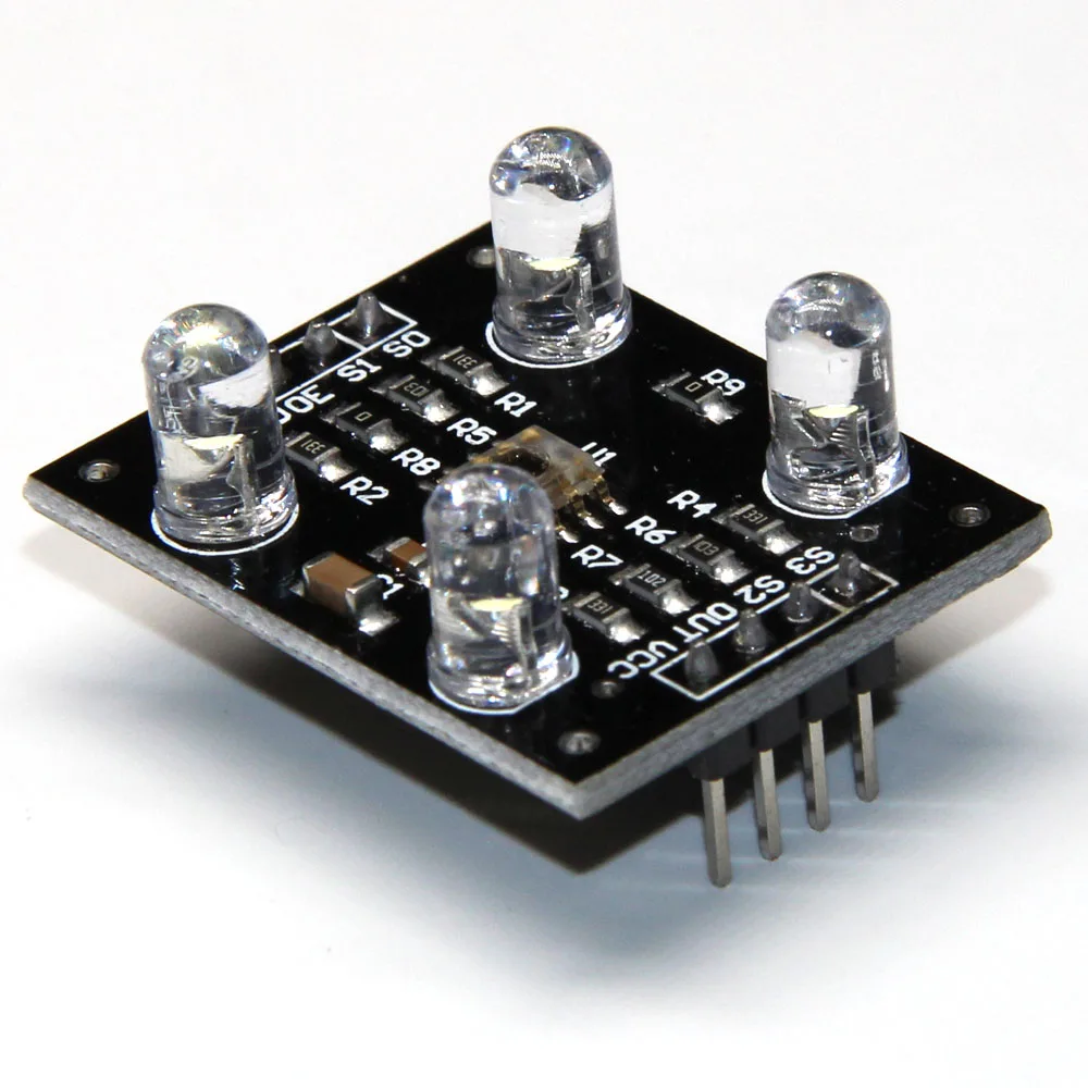 Buy 5pcs Tcs230 Tcs3200 Color Sensor Color Recognition Module For Arduino From