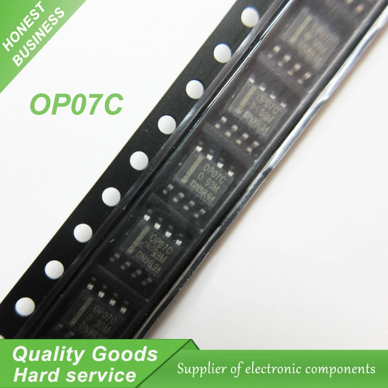 10pcs OP07C OP07 OP07CDR SOP 8 연산 증폭기 Op 앰프 낮은 오프셋 볼트 Prec 새로운 원본|op amp|amplifier amp - AliExpress