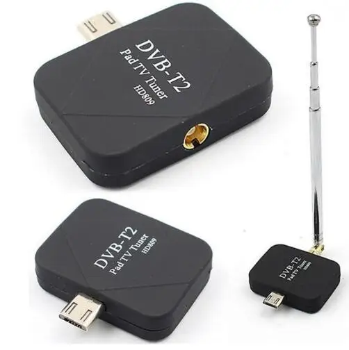 DVB T2 DVB t T2 dvb t2 마이크로 USB 디지털 TV 수신기 시계 라이브 TV 패드 전화 태블릿 PC 미니 ...