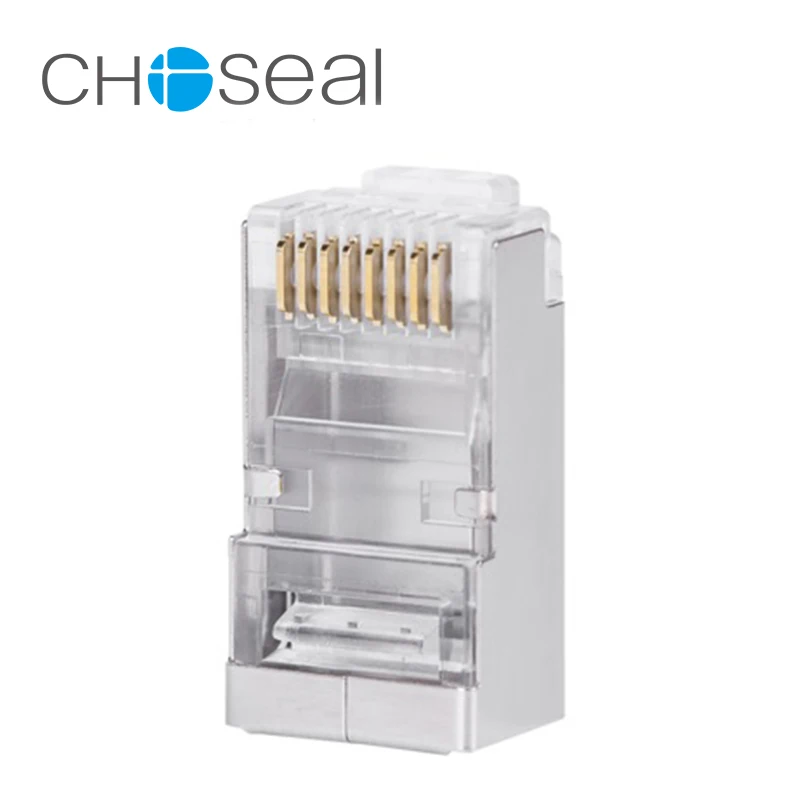 Choseal 30th anniversary QS6016HS Gold plated network Cat6 Modular Plug ...