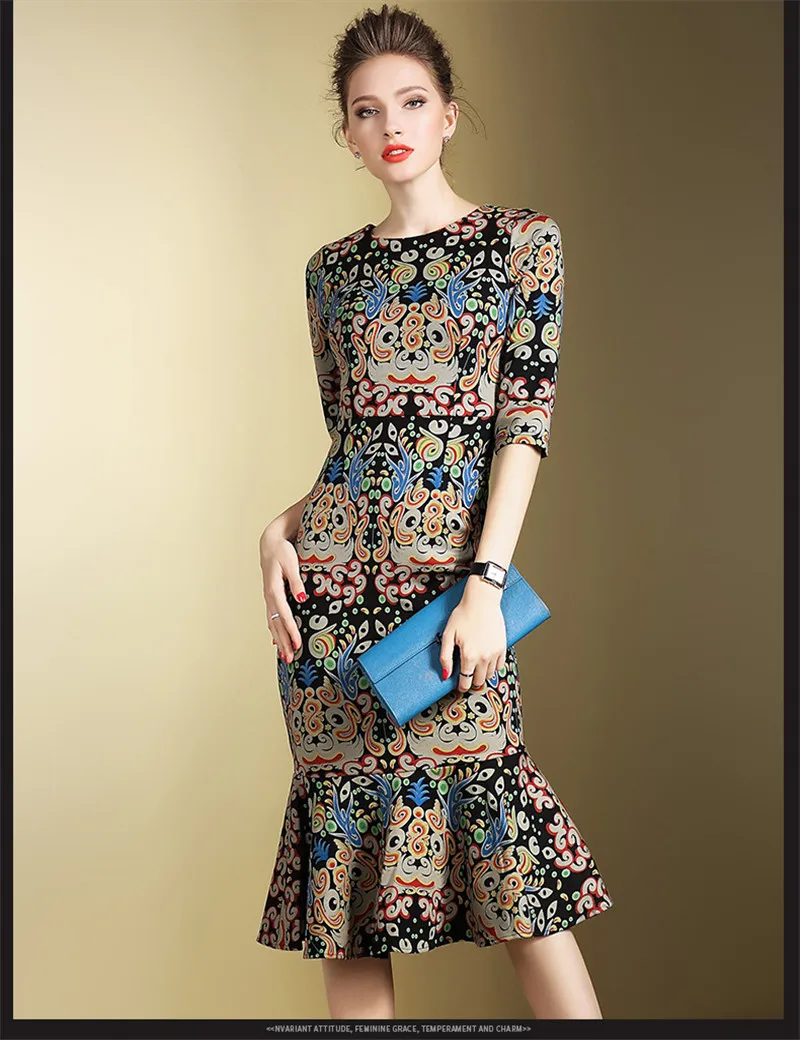 Spring And Autumn Dress Dress Womens 2017 Spring And Autumn Europe New ...
